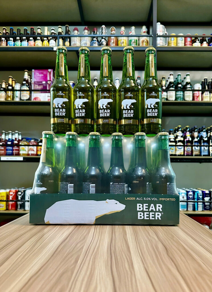 Bia Gấu Bear Beer Premium Lager 5% – Chai 330ml – Thùng 24 Chai - BIA ...