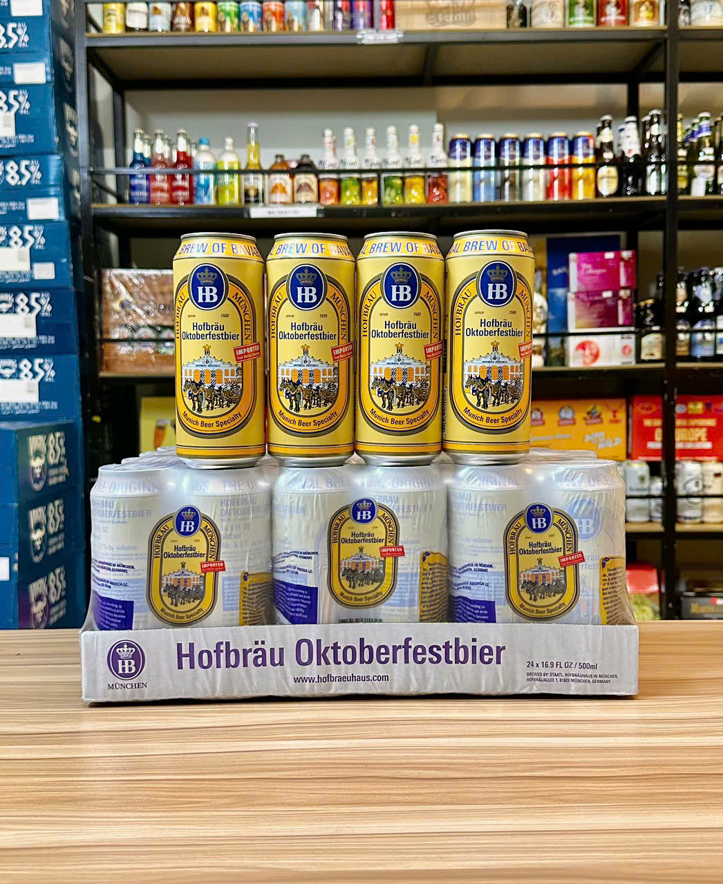 Bia Hofbrau Oktoberfest 6,3% Đức – Thùng 24 Lon 500ml - BIA NHẬP KHẨU ...