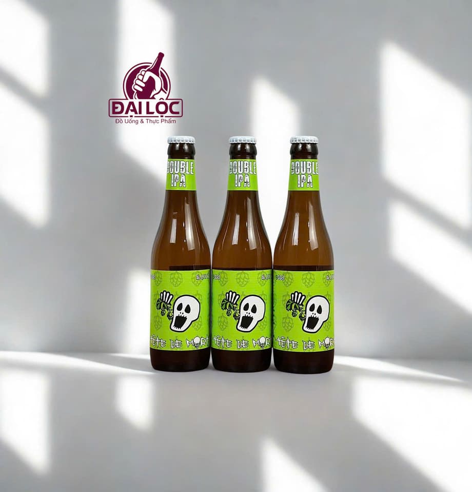 Bia Tête de Mort Double IPA 8,1% | Bia Bỉ Nhập Khẩu Chính Hãng