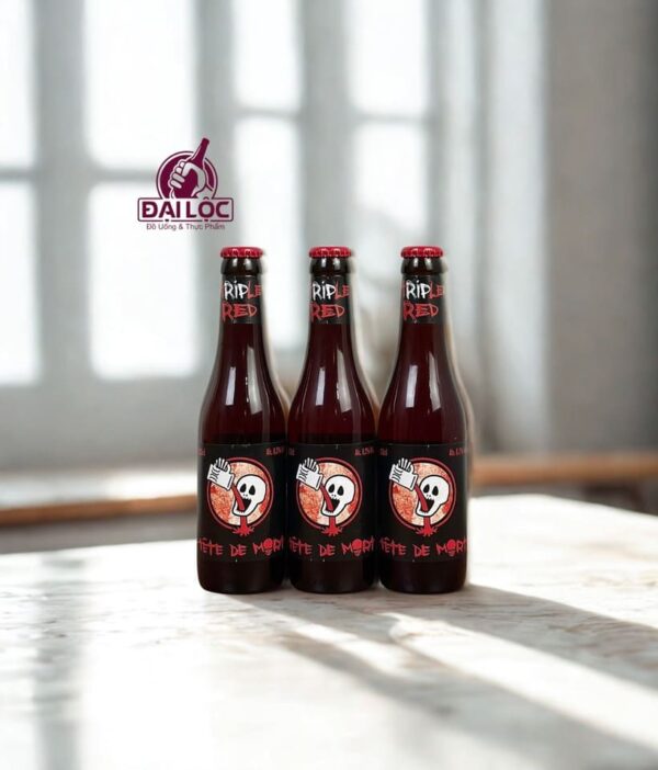Bia Tête de Mort Triple Red 8.2% | Bia Bỉ Nhập Khẩu Đại Lộc